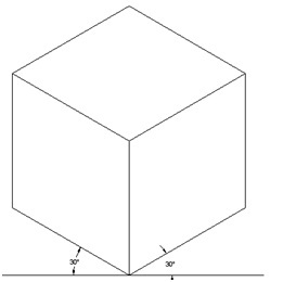 Lukisan Kejuruteraan: PERBEZAAN ISOMETRIK DENGAN OBLIK