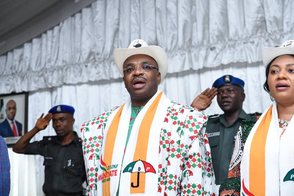 LIVE NOW: Udom Declares for Second Term - Akwa Ibom News Online Portal ...