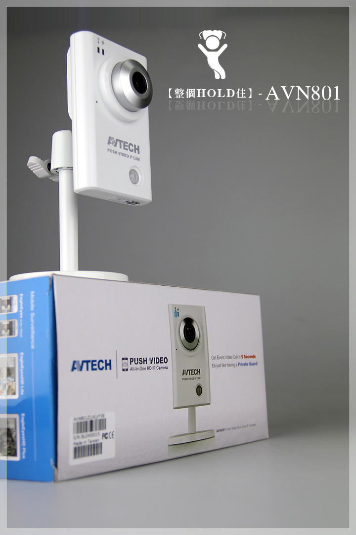 監視系統123...: AVTECH – AVN801 多功能網路攝影機HOLD住初體驗~