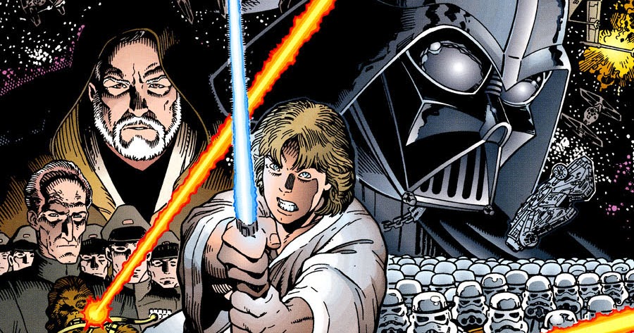 The Geeky Nerfherder: #ArtOfTheDay: 'Star Wars' by Arthur Adams