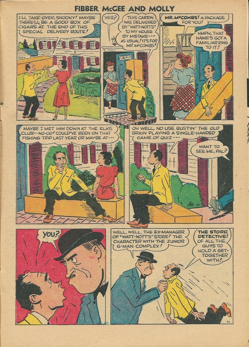 BOOKSTEVE'S LIBRARY: Fibber McGee and Molly Comics-1949