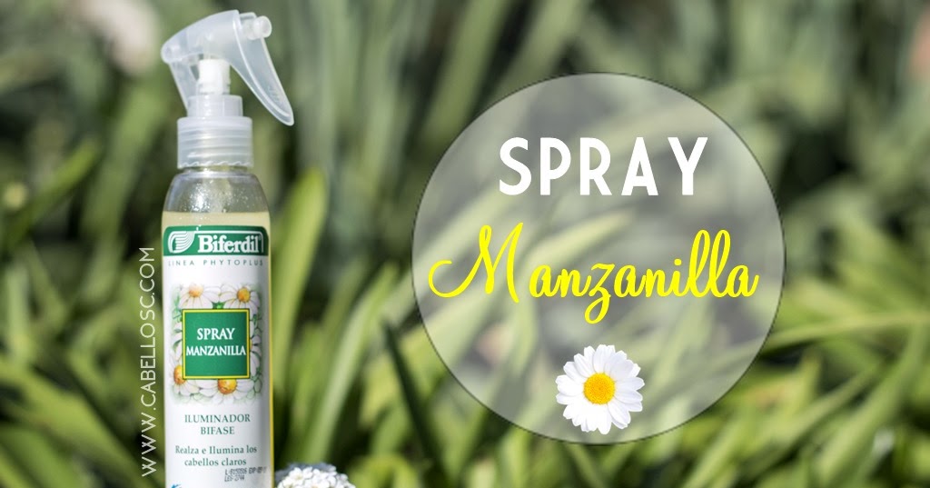 Spray iluminador de manzanilla de Biferdil + Sorpresa - Cabellos C