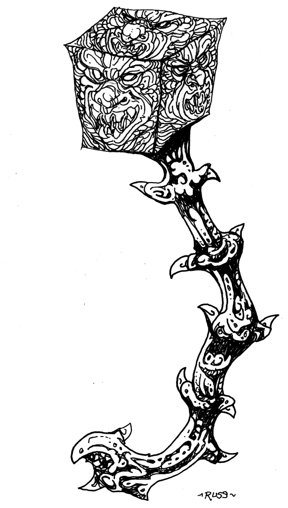 The Gallery: Art of Russ Nicholson: On the first day ...