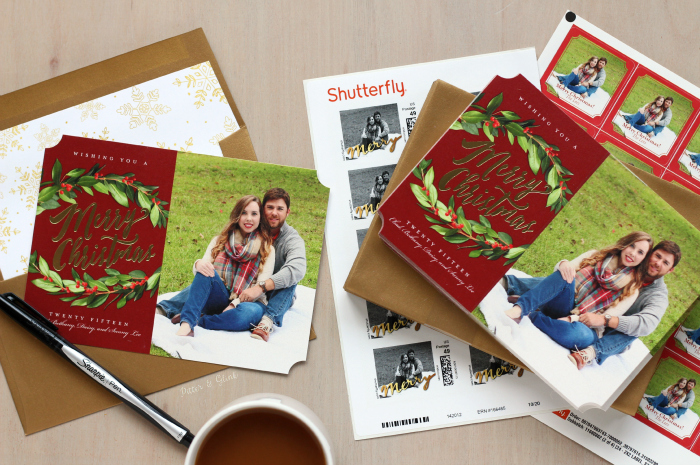 PitterAndGlink: My Personalized Photo Christmas Cards from Shutterfly