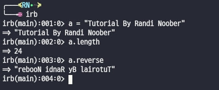Belajar Ruby #1: Pengenalan dasar bahasa program Ruby untuk Pemula ...