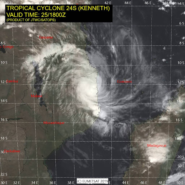 Natural Hazards and Disasters: Cyclone Kenneth Situation Update 1