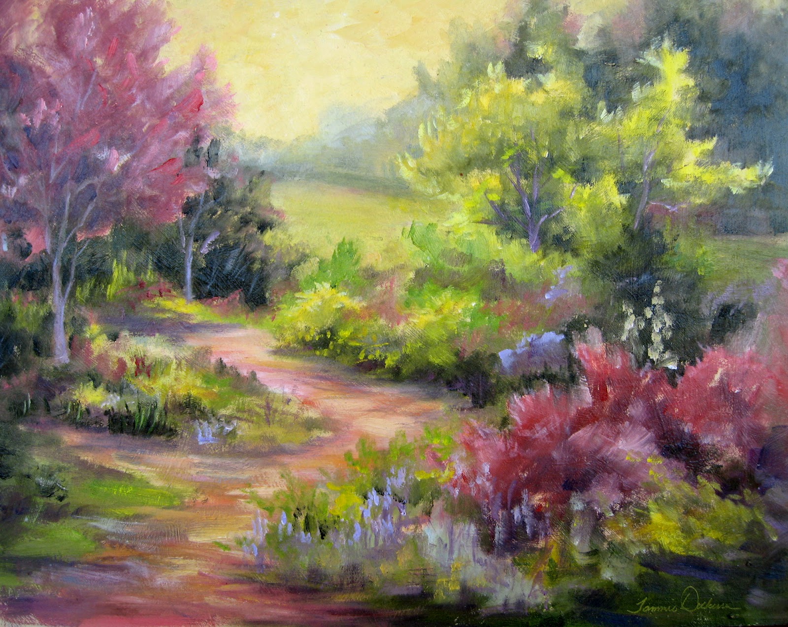 Tammie Dickerson's Artistic Journey: Landscape Paintings