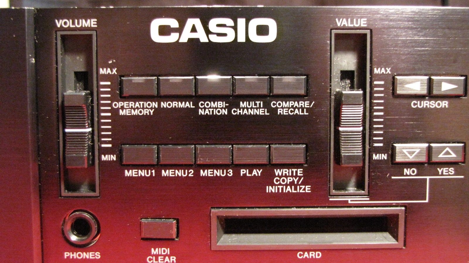 MATRIXSYNTH: VINTAGE CASIO PROFESSIONAL DIGITAL SYNTHESIZER MODEL VZ ...