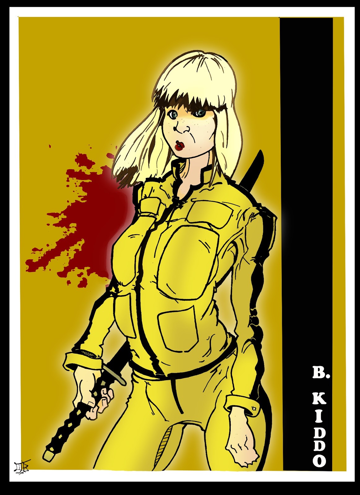 Cedric Lab: Beatrice Yellow Outfit (Kill Bill Commission)