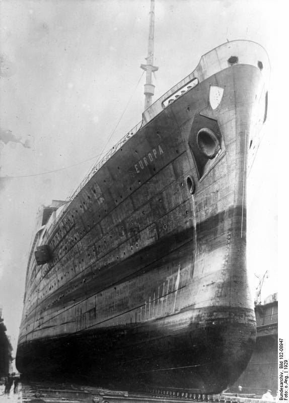 Ocean Superliners: SS Europa was a German ocean liner built for the ...
