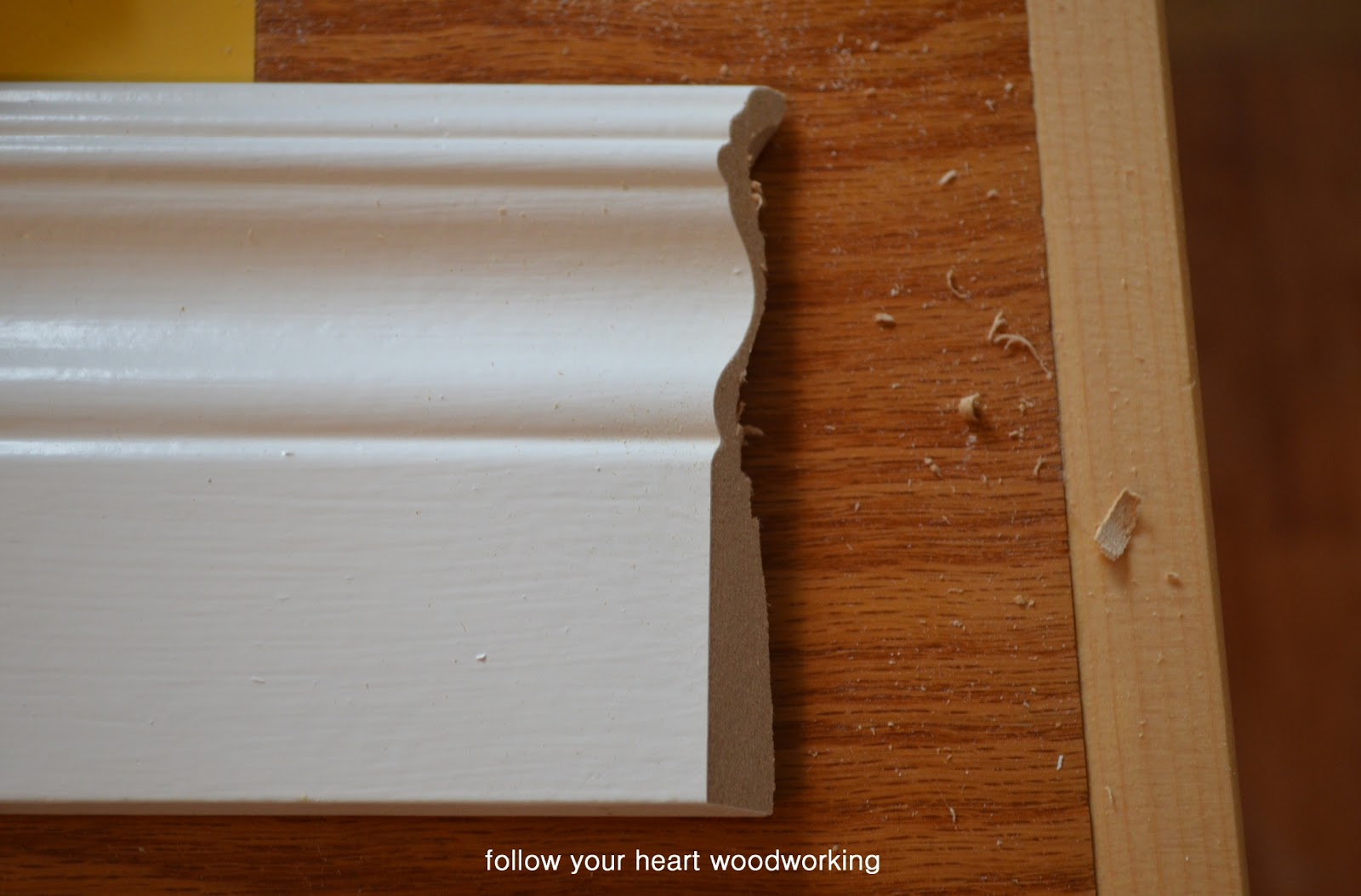 follow your heart woodworking: How to Cope Trim Tutorial