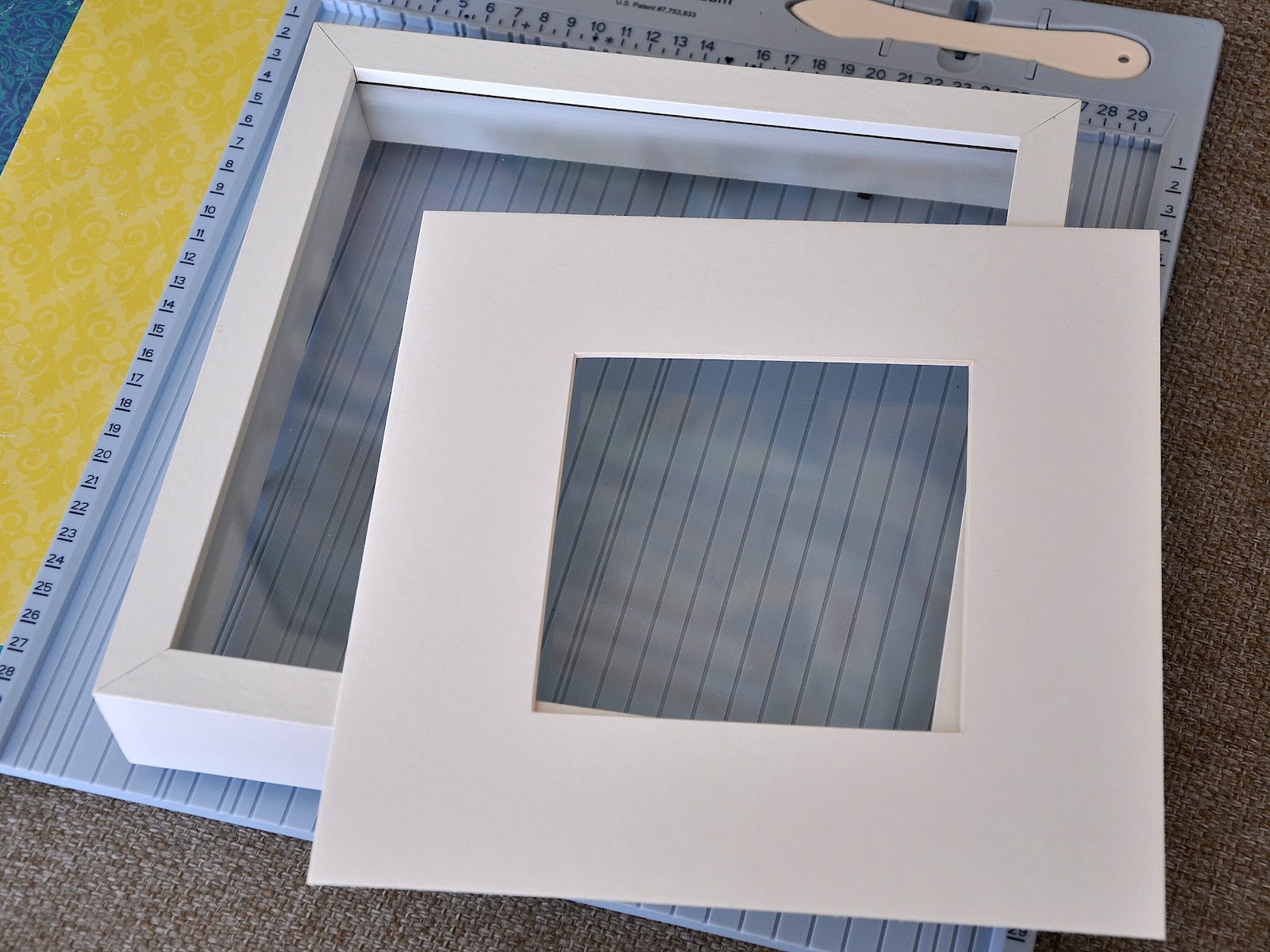 My Scrapbook nook blog: Step by step tutorial for a deep edge frame ...