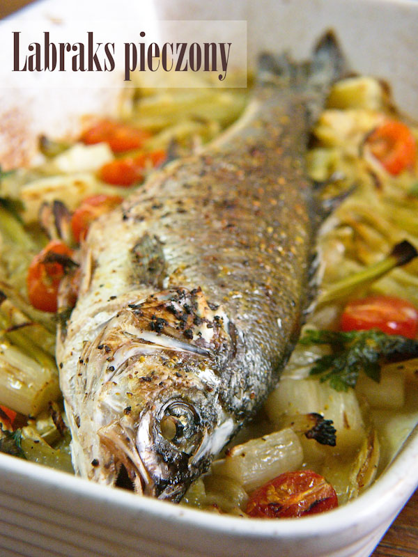 pookcook: Labraks pieczony