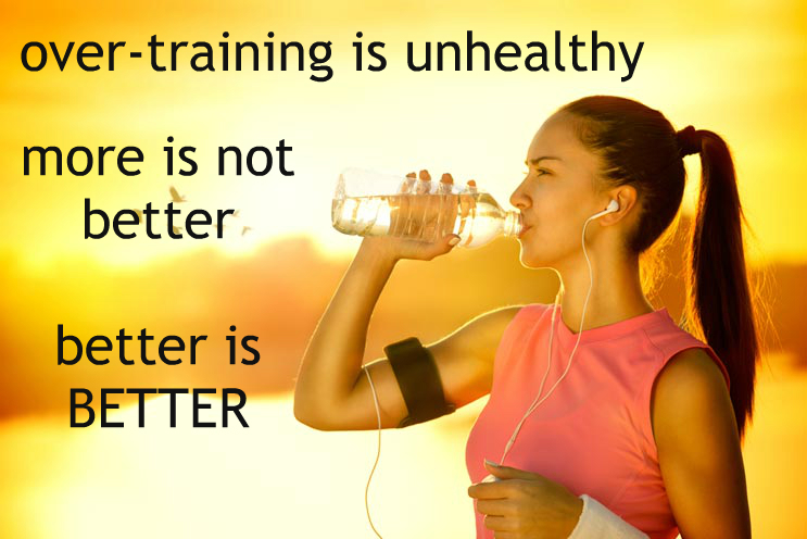 More is Not Always Better to Achieve Your Fitness Goals - Healty