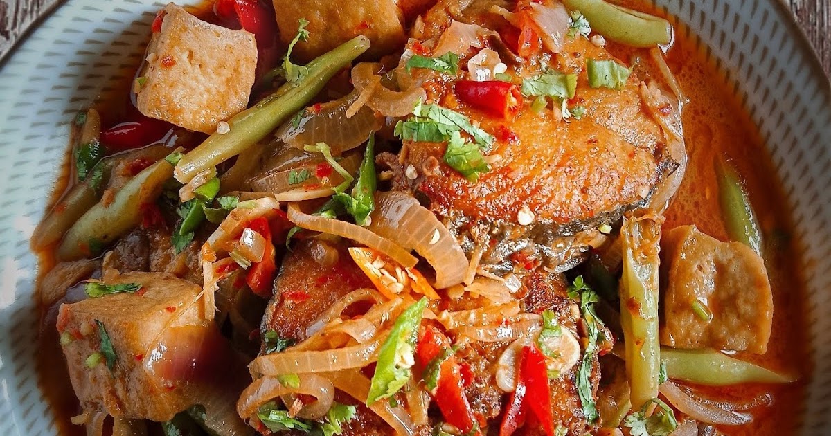 LEMAK TAUCU IKAN TENGGIRI TAUHU GORENG - Singgahsana Kitchen