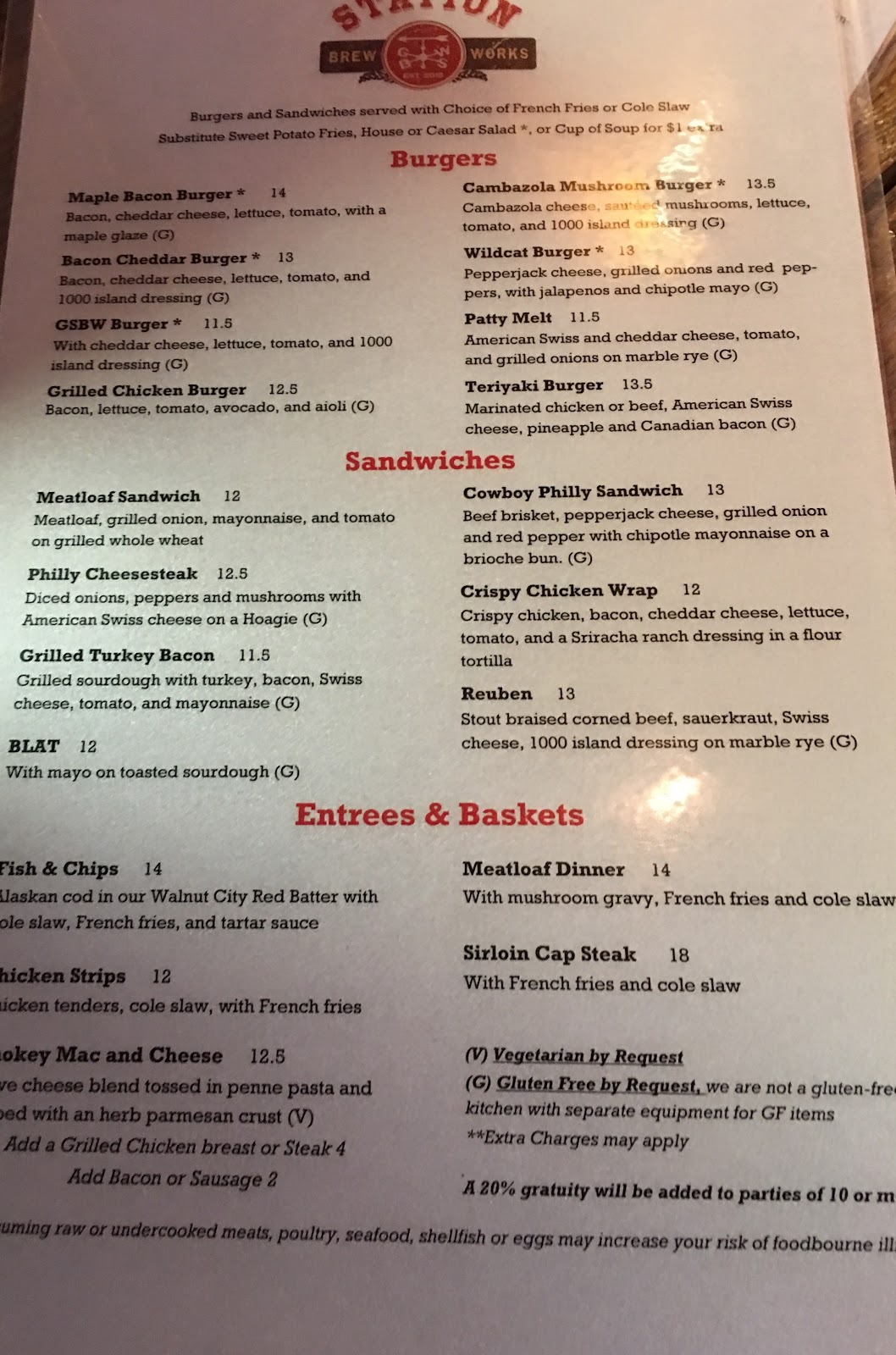 JC's Food Reviews: Grain Station Brew Works