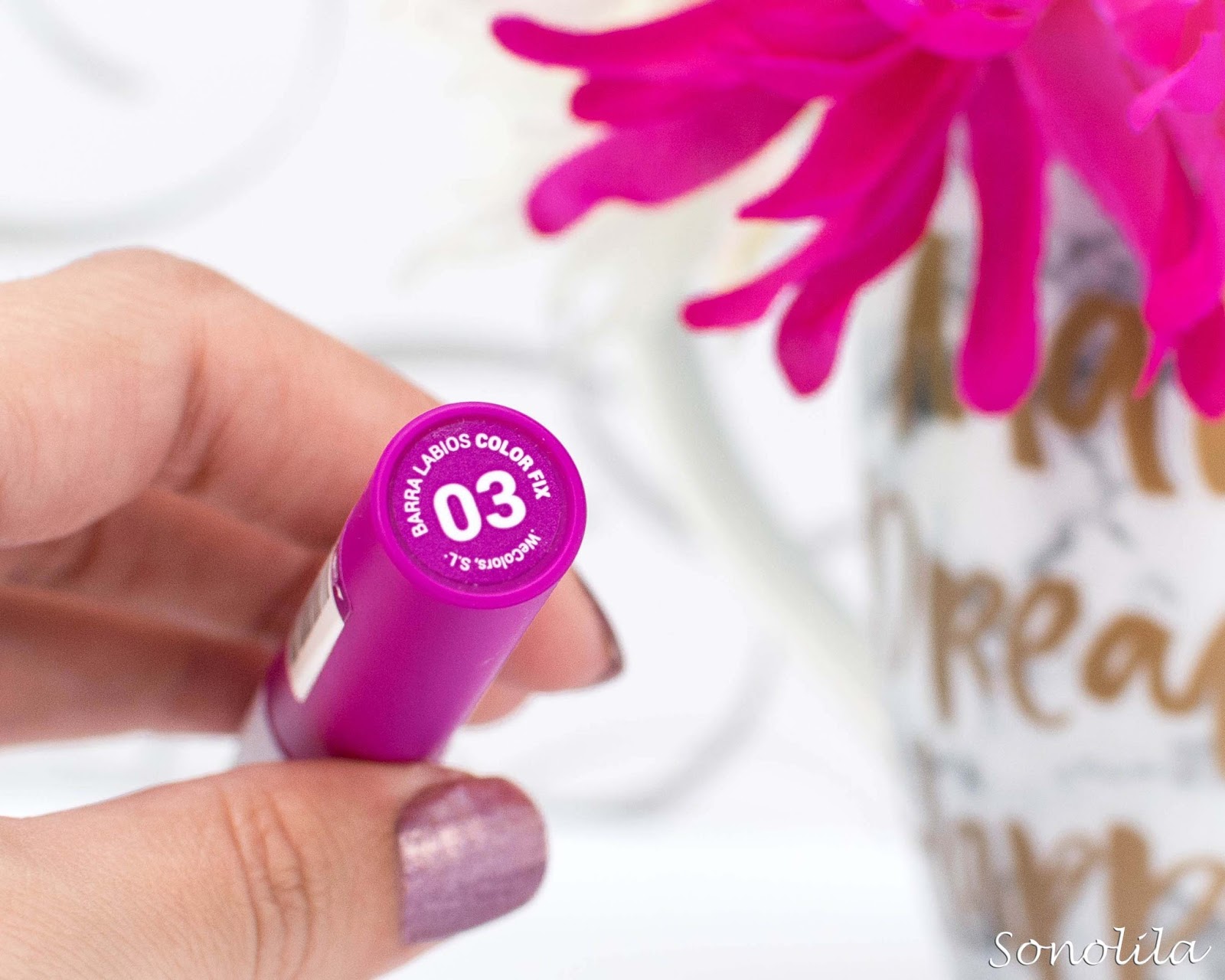 Mini Review: Labial fijo Color Fix 03 - Deliplus