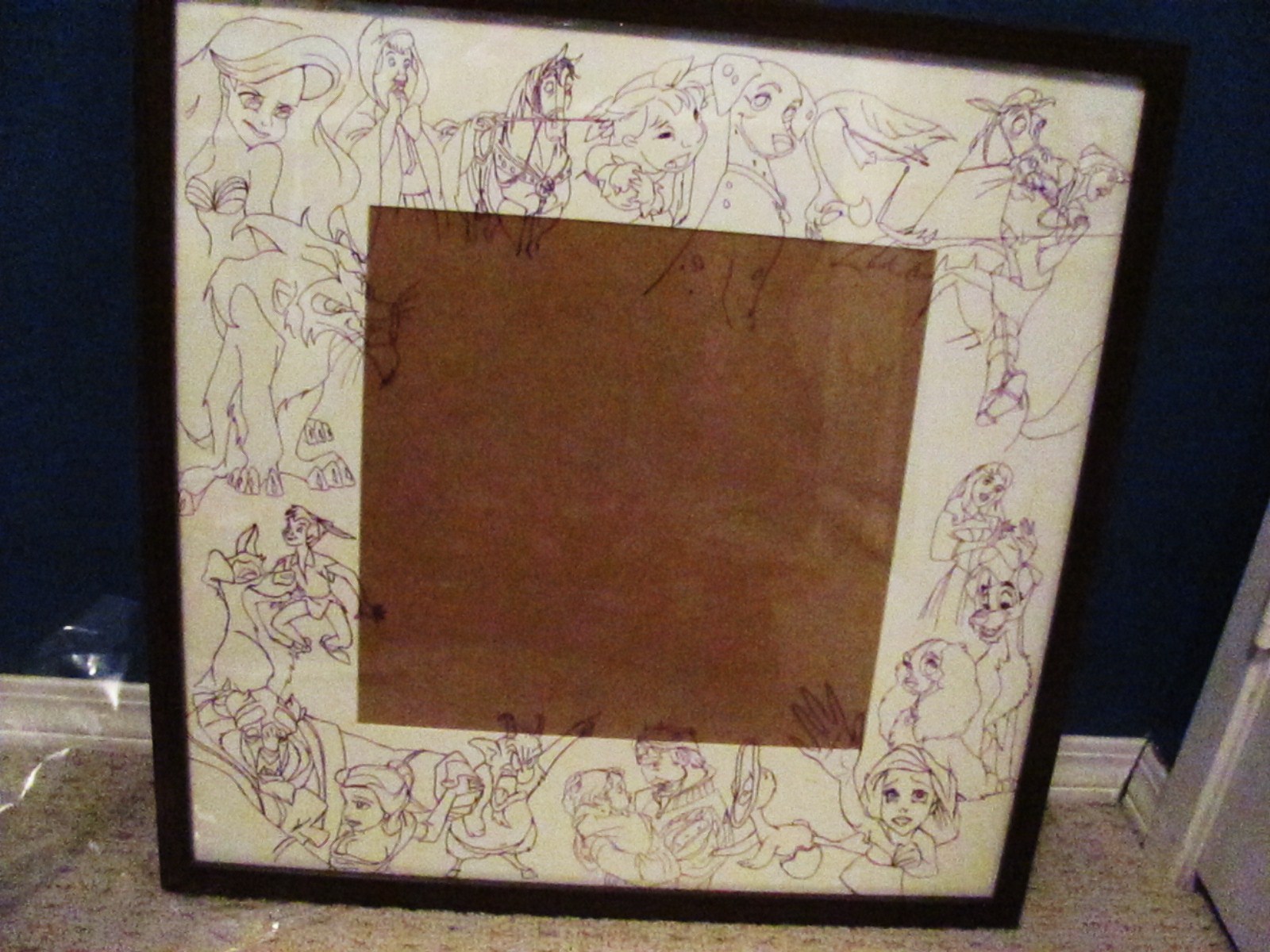 The Art of Ramona: Disney Cel Frame