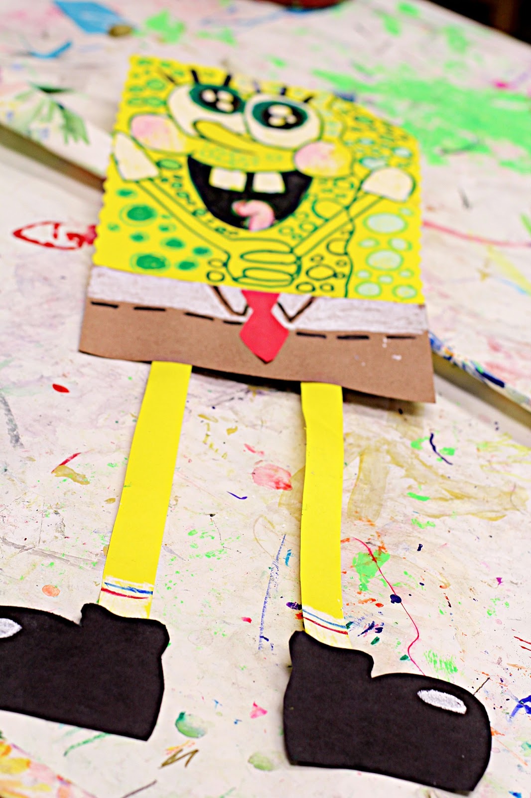 smART Class: 100 Day! Spongebobs