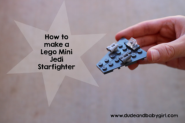 Dude & Baby Girl: How to Make A Lego Mini Starfighter