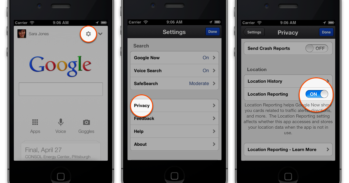 Cuidado con Google Now en iOS ~ Mundo NAS