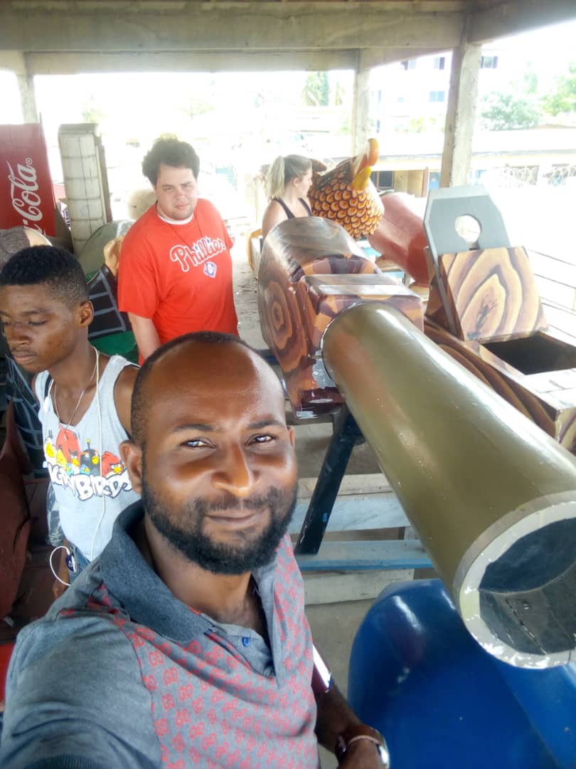 Mike Amuzu: Mike Amuzu, Tour Guide in Ghana