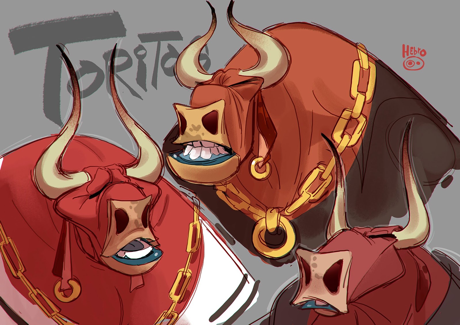 hebro character design: TORITOS