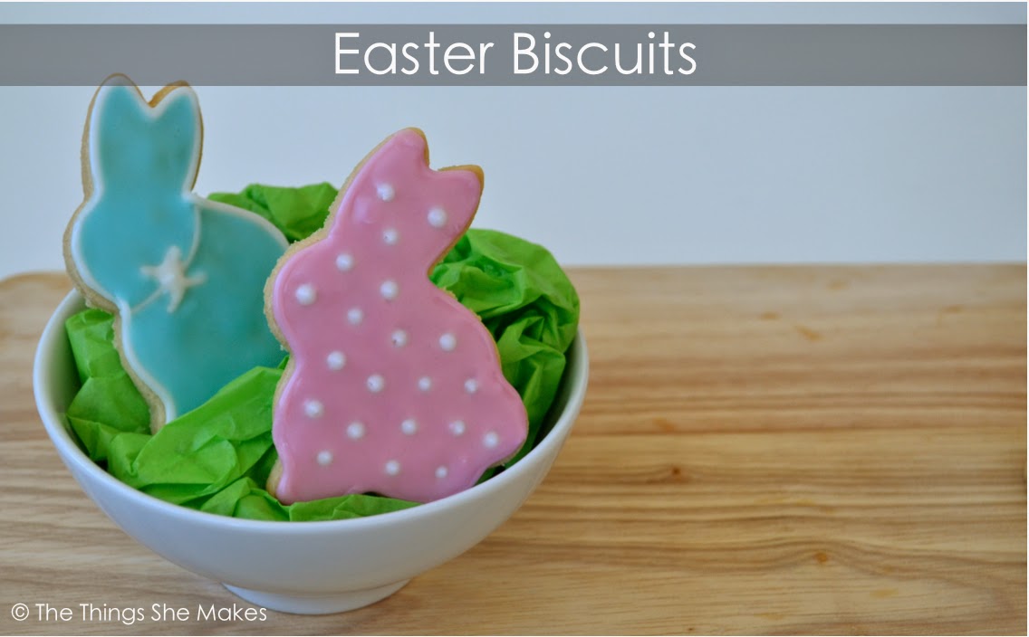How to Make Shortbread Easter Biscuits | The Things She Makes
