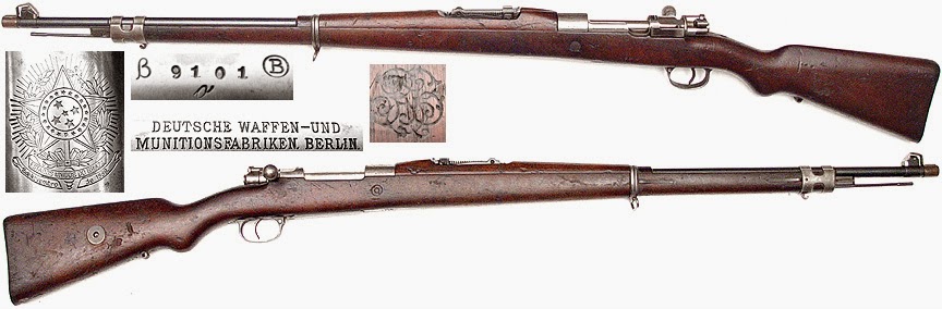 Sala de Armas: Armas Antigas usadas pelo Exercito Brasileiro