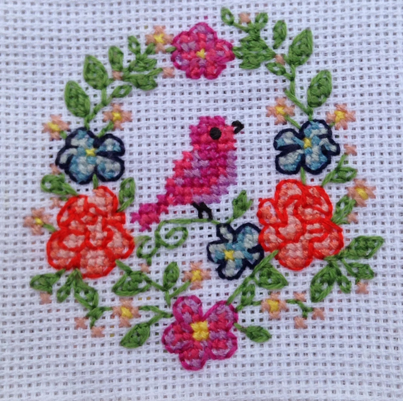 Brin de fantaisie: Une semaine au point de croix