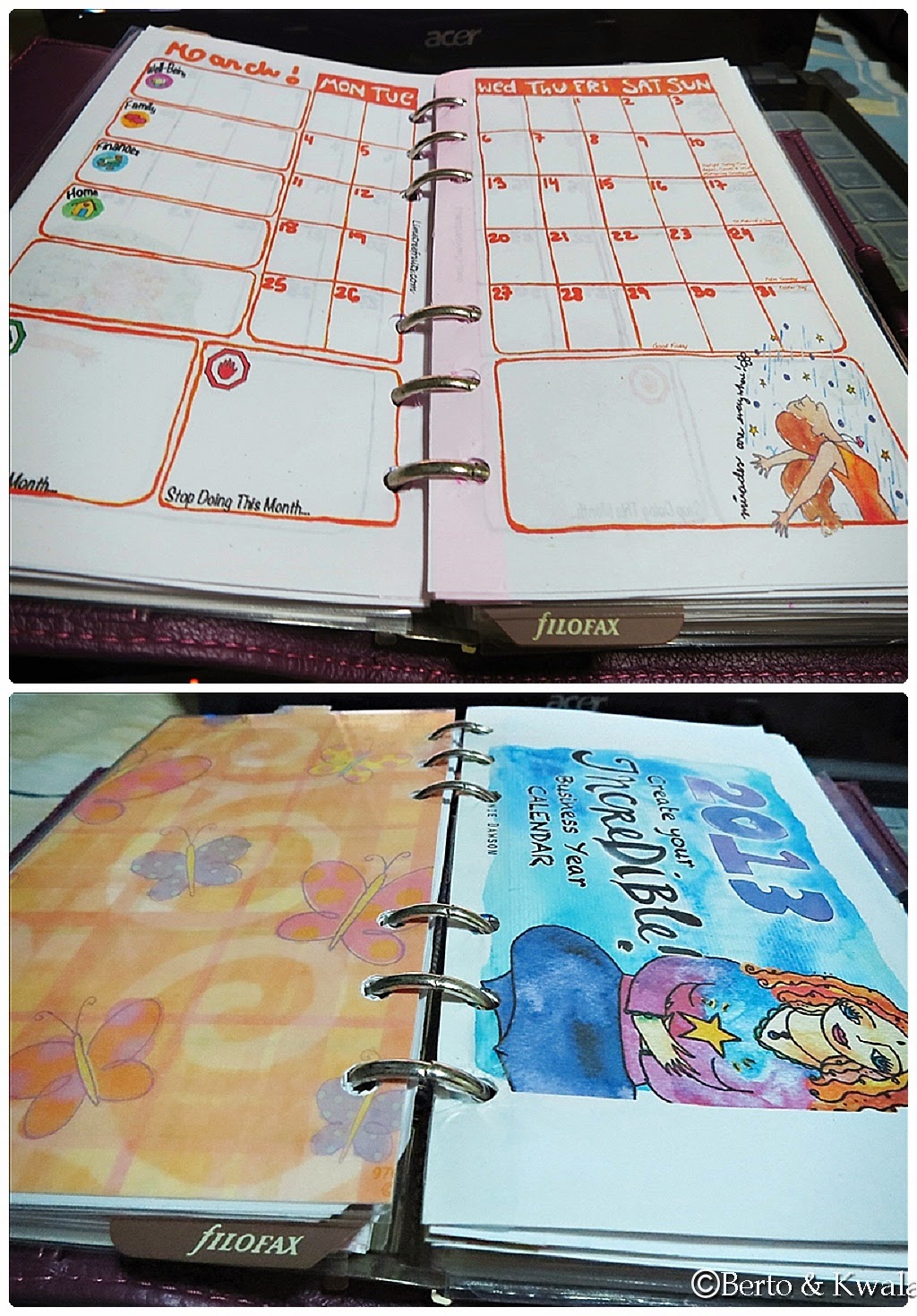 Kwala Love: My Personal Filofax Aston in Purple