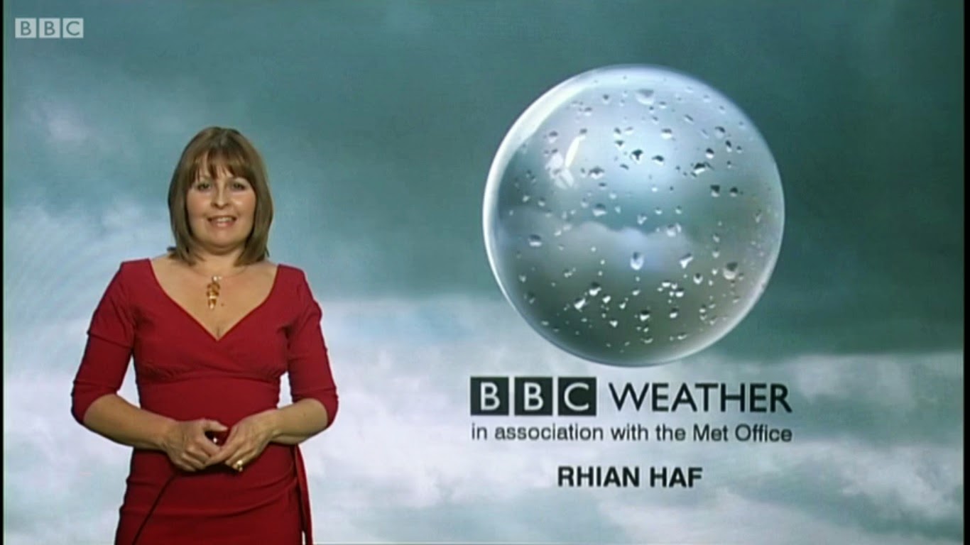 UK Regional News Caps: Rhian Haf - BBC Wales Weather