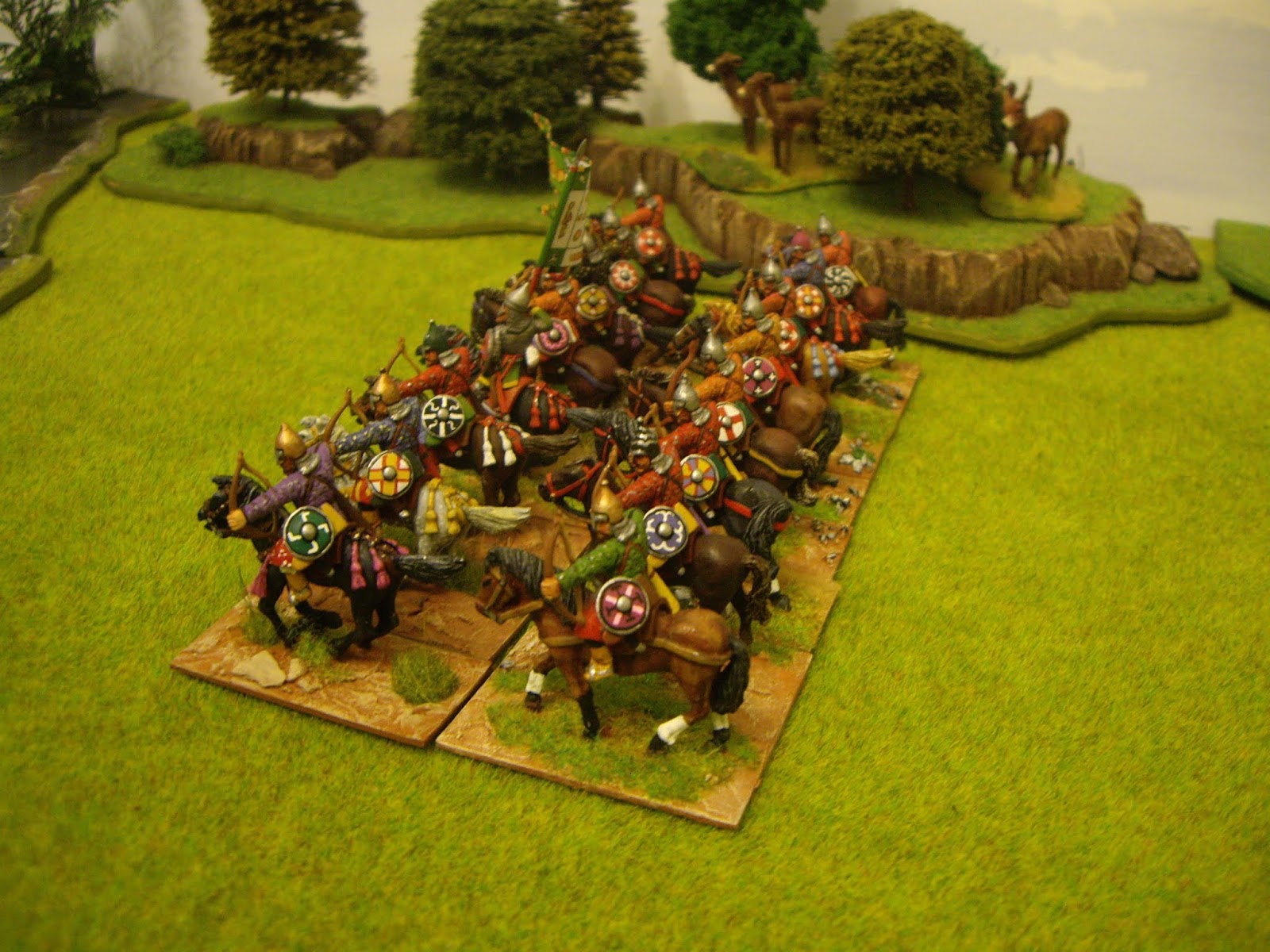 Scimitar and Crescent Wargames: Those Cuman Warriors become Boyar Cavalry