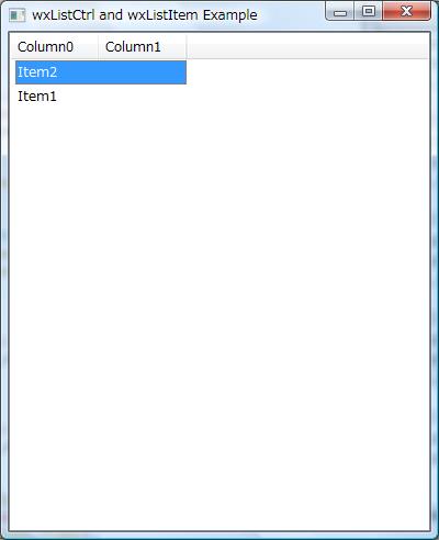tomohikoのブログ: wxErlang wxListCtrl Sample サンプル
