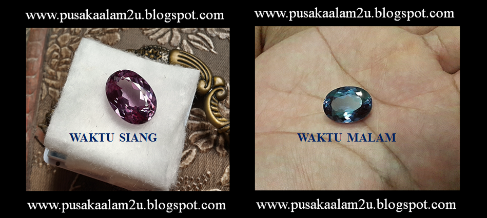 Pusaka Alam Ghaib Dan Mistik: Batu Alexandrite Milik Sahabat ( SOLD )