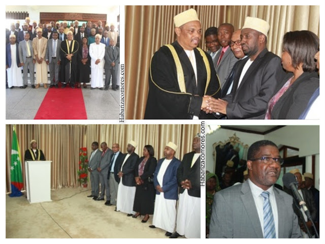 L’Assemblée de l’Union des Comores a présenté ses vœux au Chef de l ...