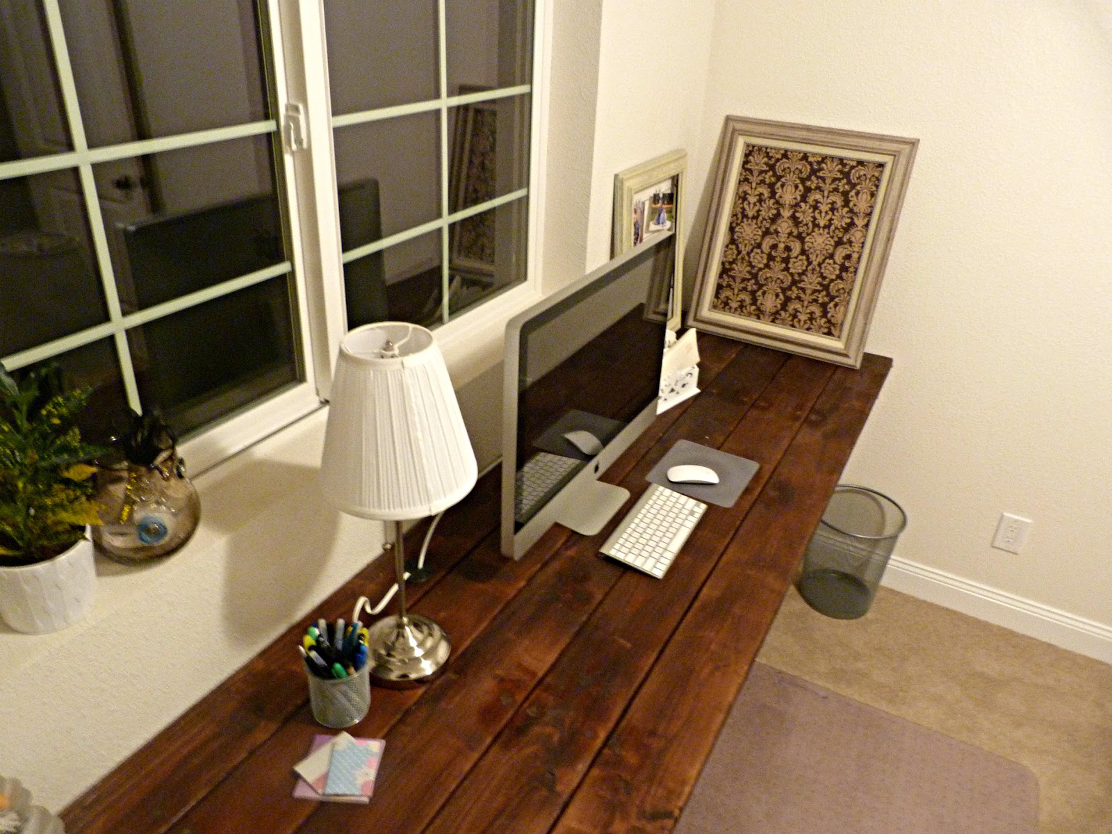 Taking Notes...Coast to Coast: The {Finished} Pinterest Desk