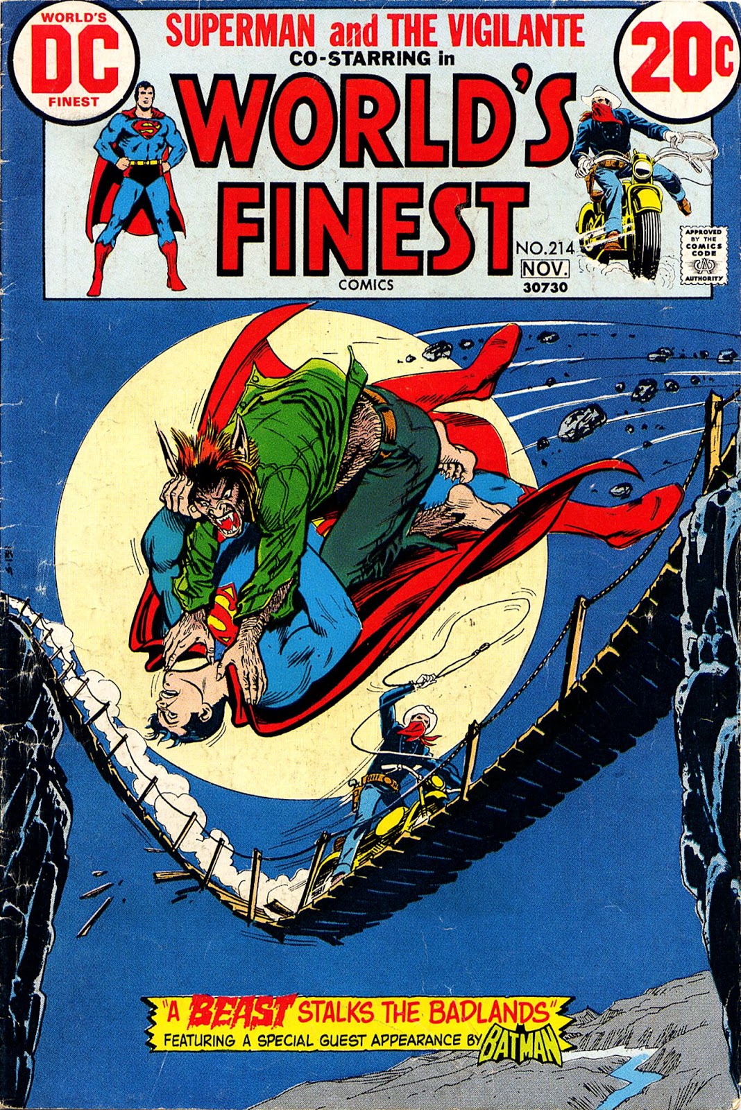 The World's Finest Blog: World's Finest # 214, November, 1972
