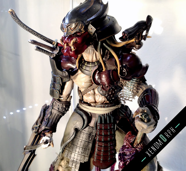 Hot Toys Samurai Predator 1/6h - unboxing video and photo review