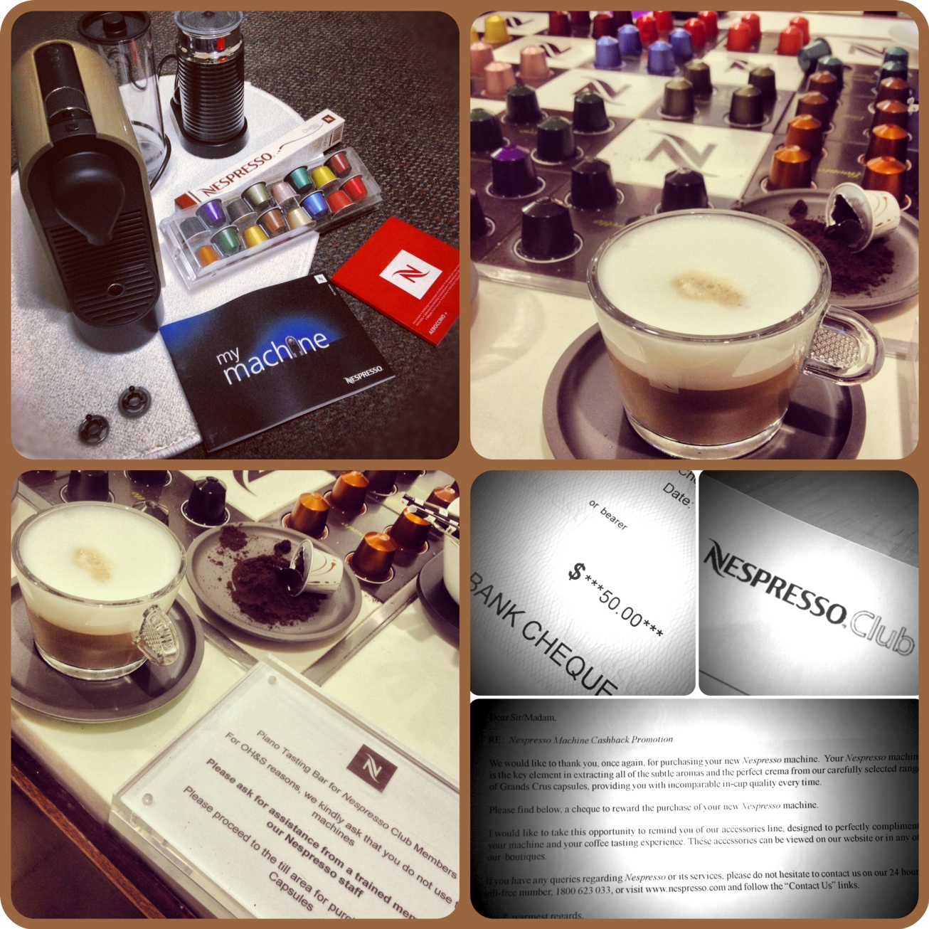 A Wife's Charmed Life: Nespresso: Loving the Machine, Loving the Coffee :)