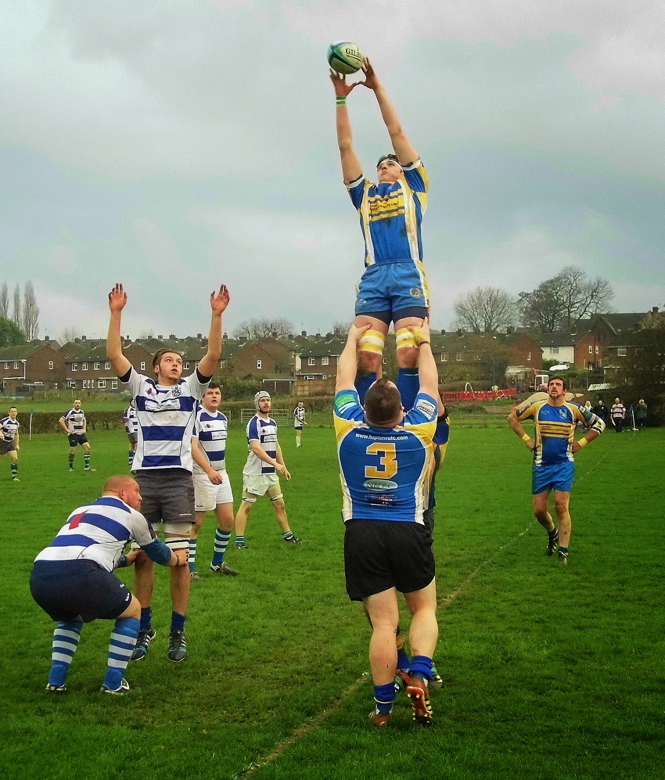 We all stand together: VISITORS ALL AT SEA AS TUPTON POWER TO VICTORY