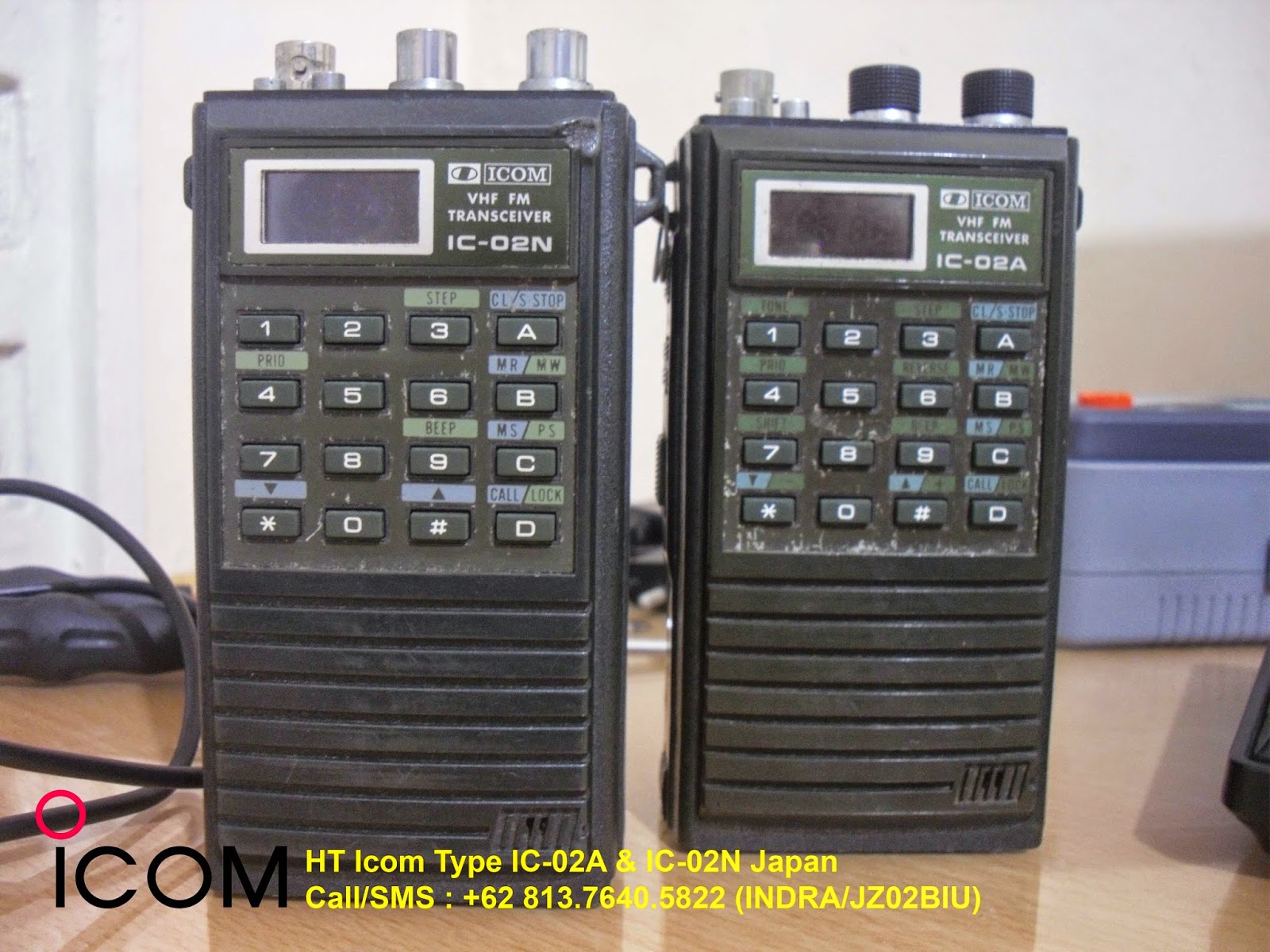 rakom-qu: ICOM TYPE IC-02A / IC-02N