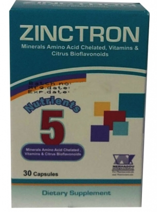 دواعي استعمال زنكترون ZINCTRON الآثار الجانبية . الجرعات - مركز الطب العربي