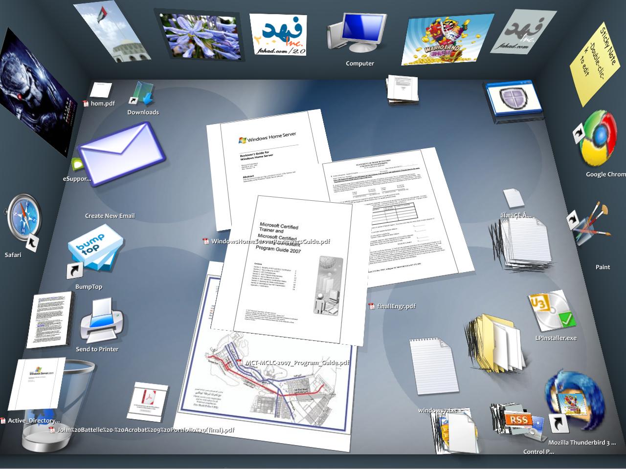Fatka Tricks: 3d desktop customization