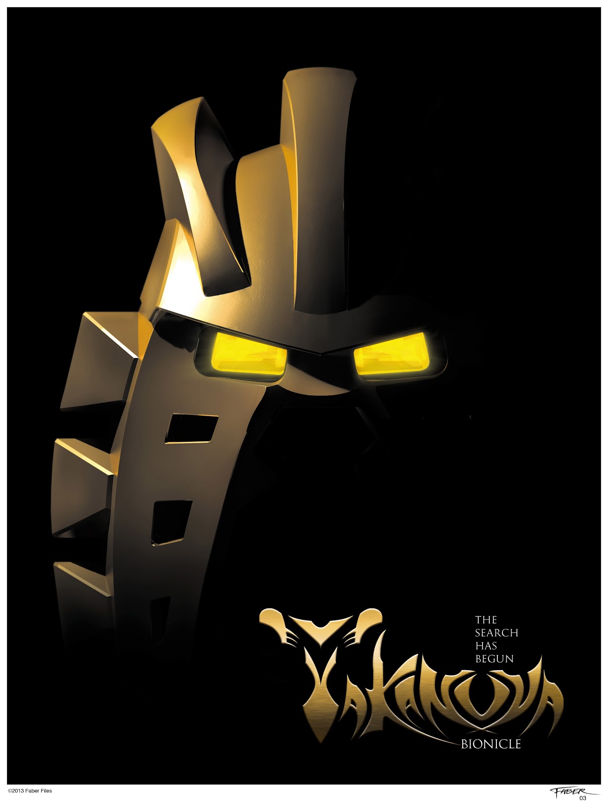 Bionicle Takanuva Mask