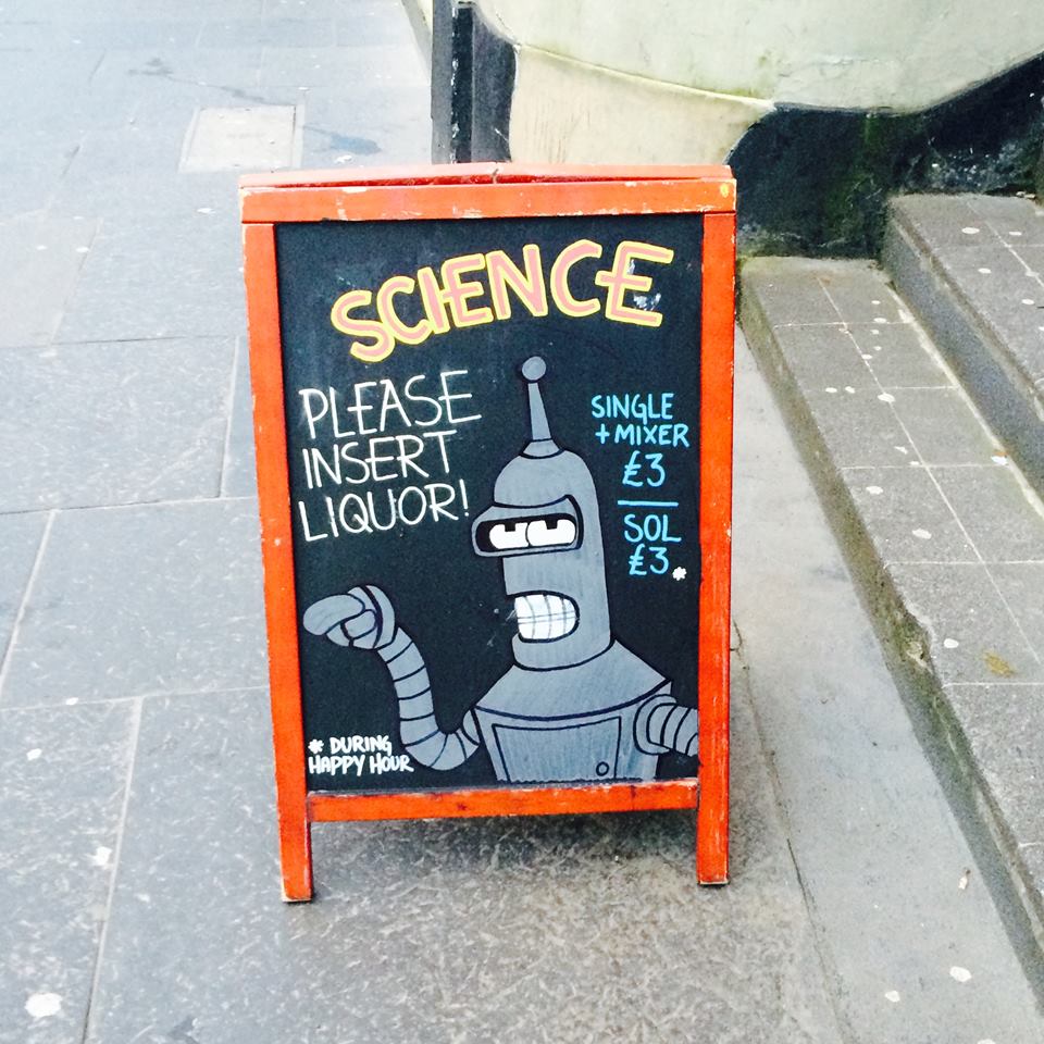 The Original Redhead: Science Bar: Cocktails & Chemistry