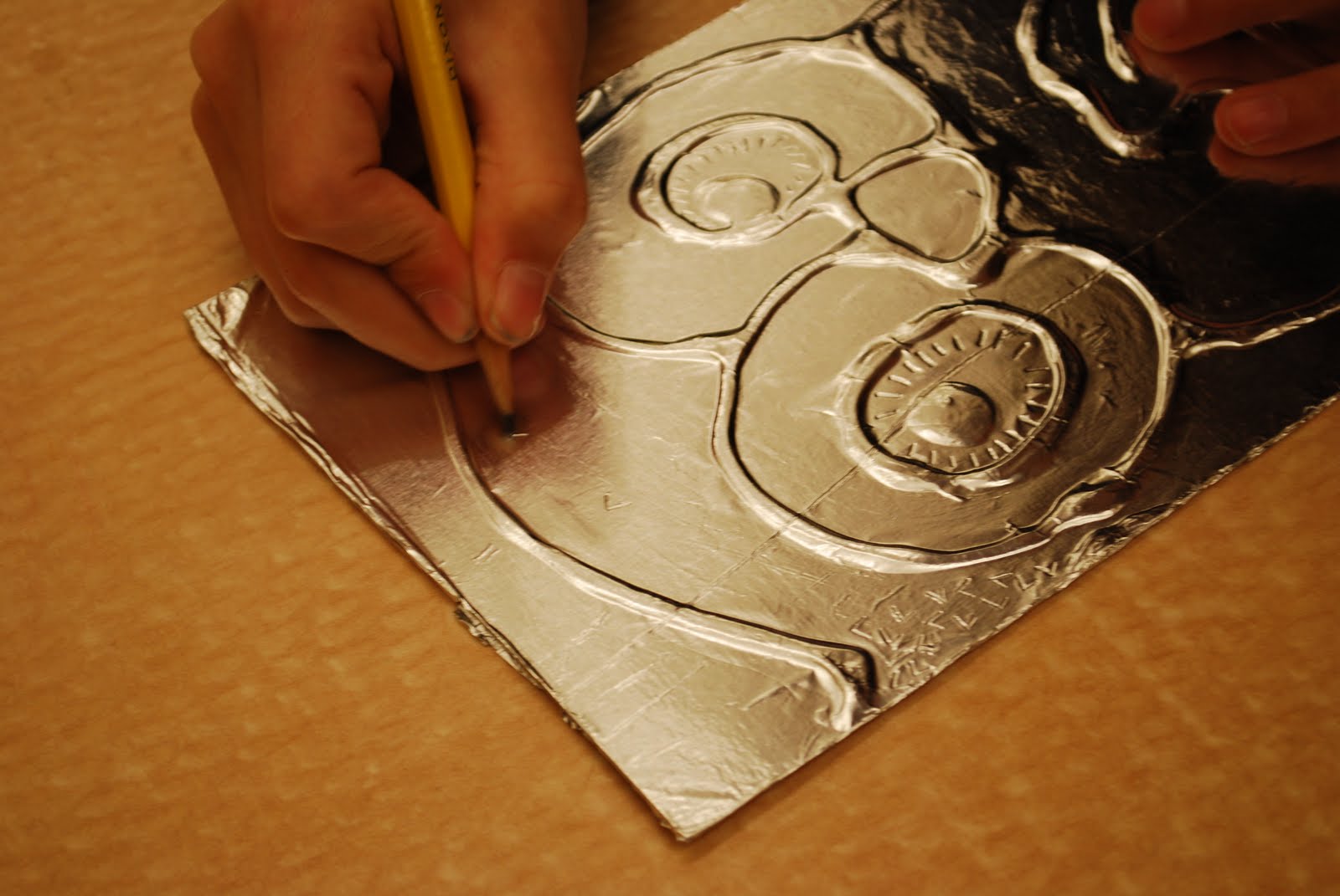 Aluminum Foil Drawing