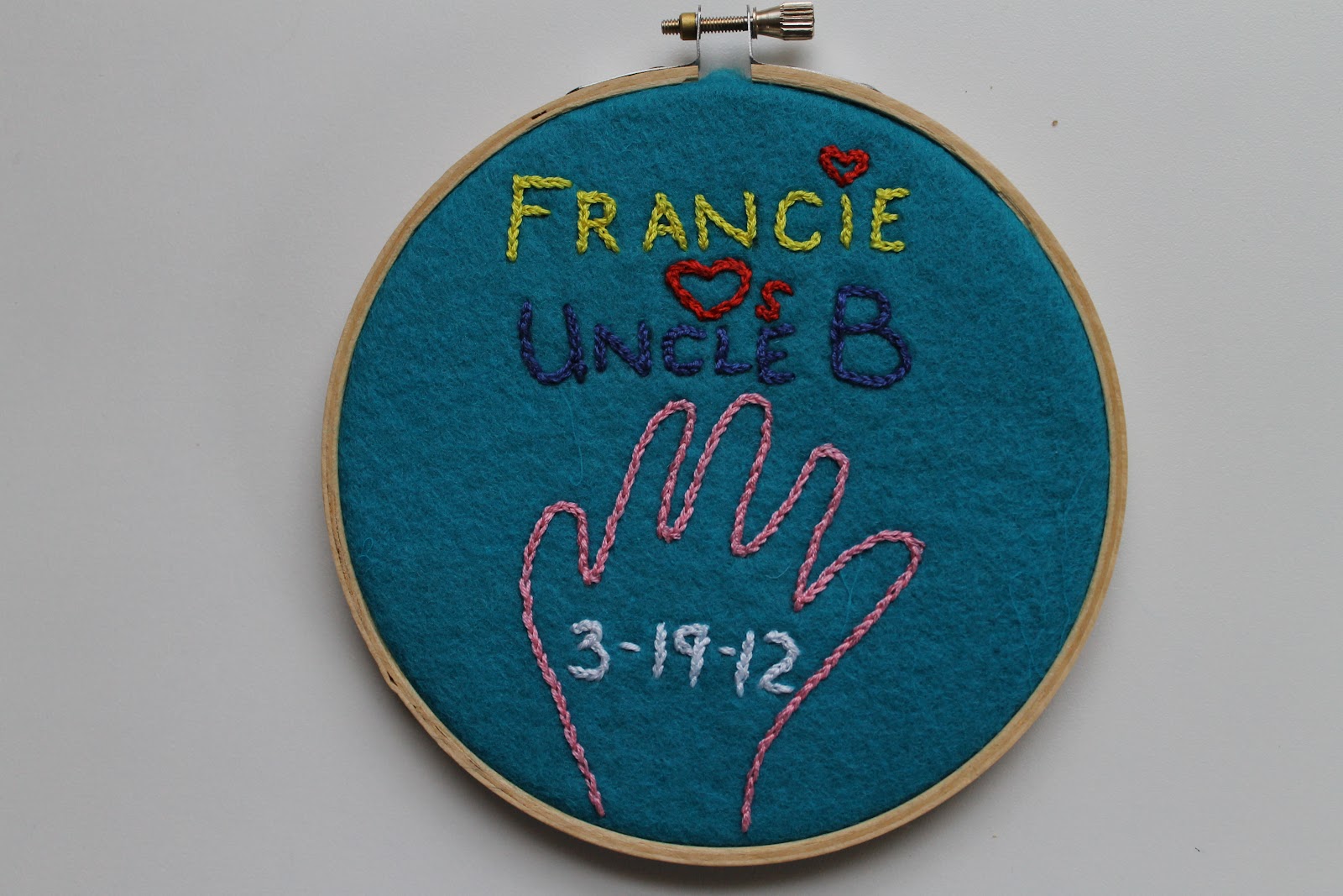 Stuff Jo Knows ...: Felt Embroidery