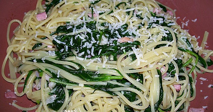 Agenda di Nico: Spaghetti con strigoli, pancetta e Gran Kinara ...