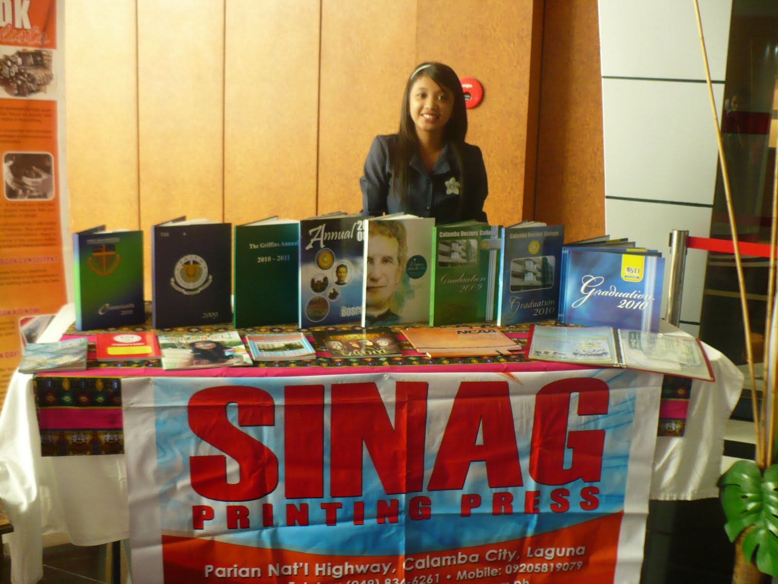 Sinag Printing Press: Sinag goes to Trace College!